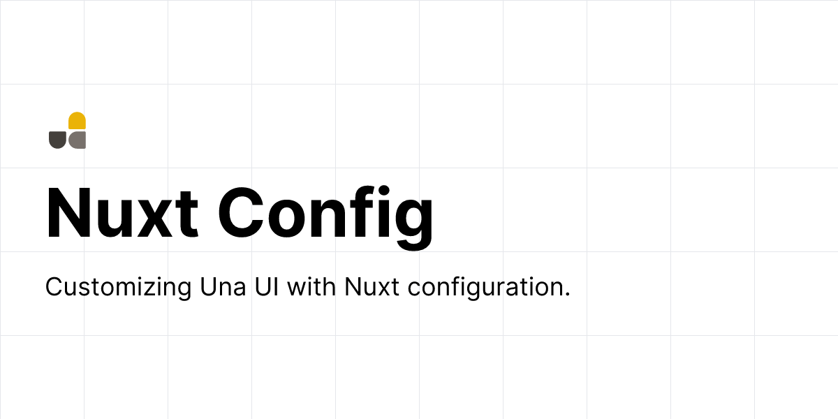 Nuxt Config - Una UI